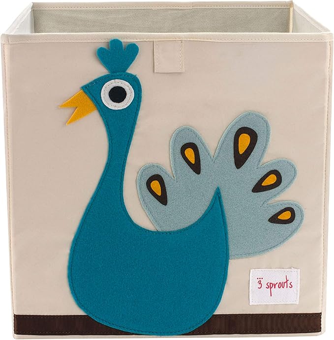 3 Sprouts Toy Storage Organizer: Toy Box Cube Organizer for Playroom ...